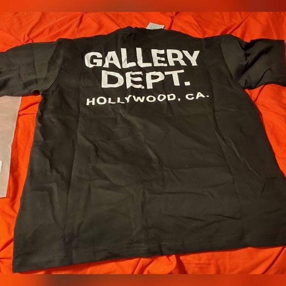 Gallery Dept | Shirts | Gallery Dept Hollywood Ca Black T Shirt Mens ...